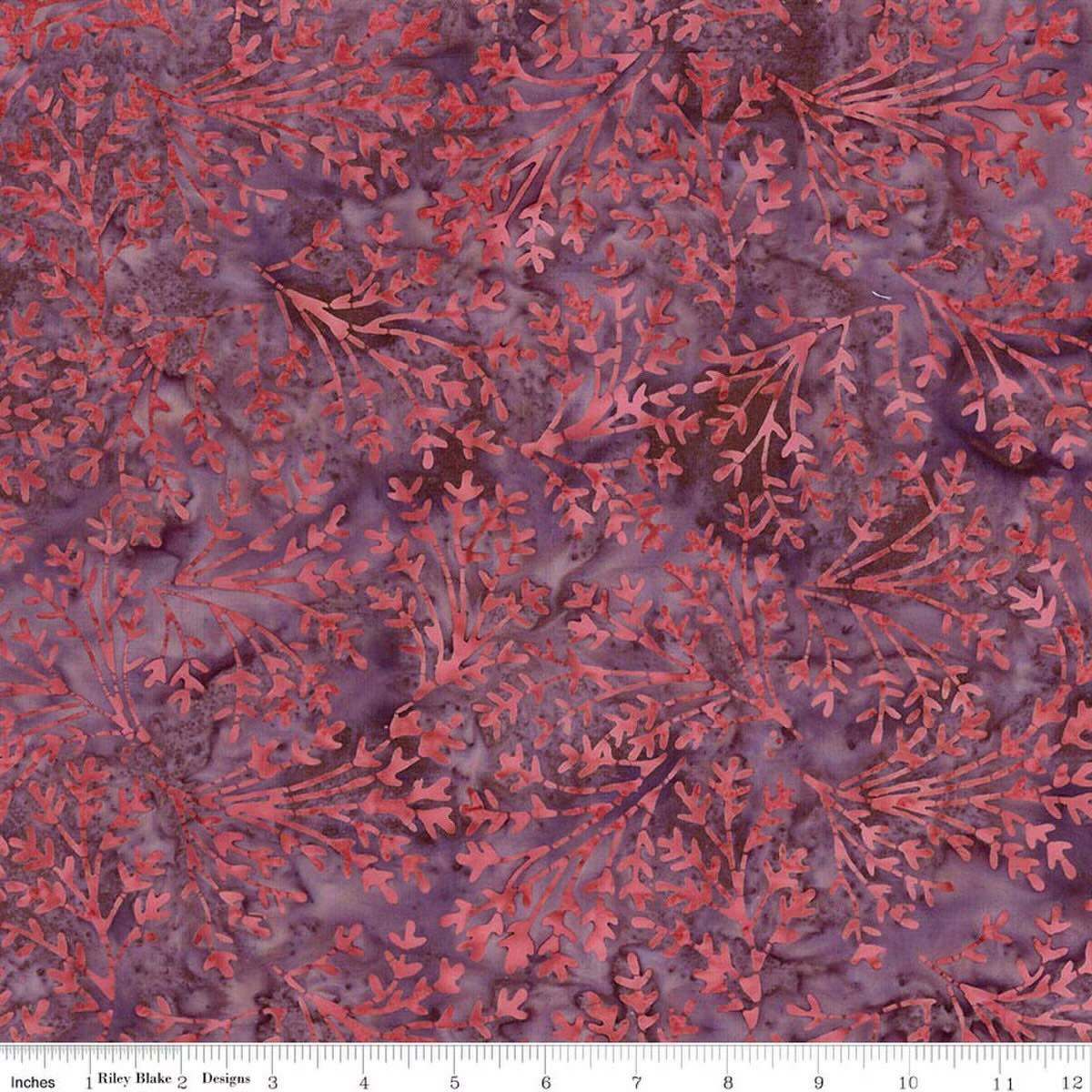 Riley Blake Designs - Expressions Batiks, Wildflowers, Splash of Grena ...