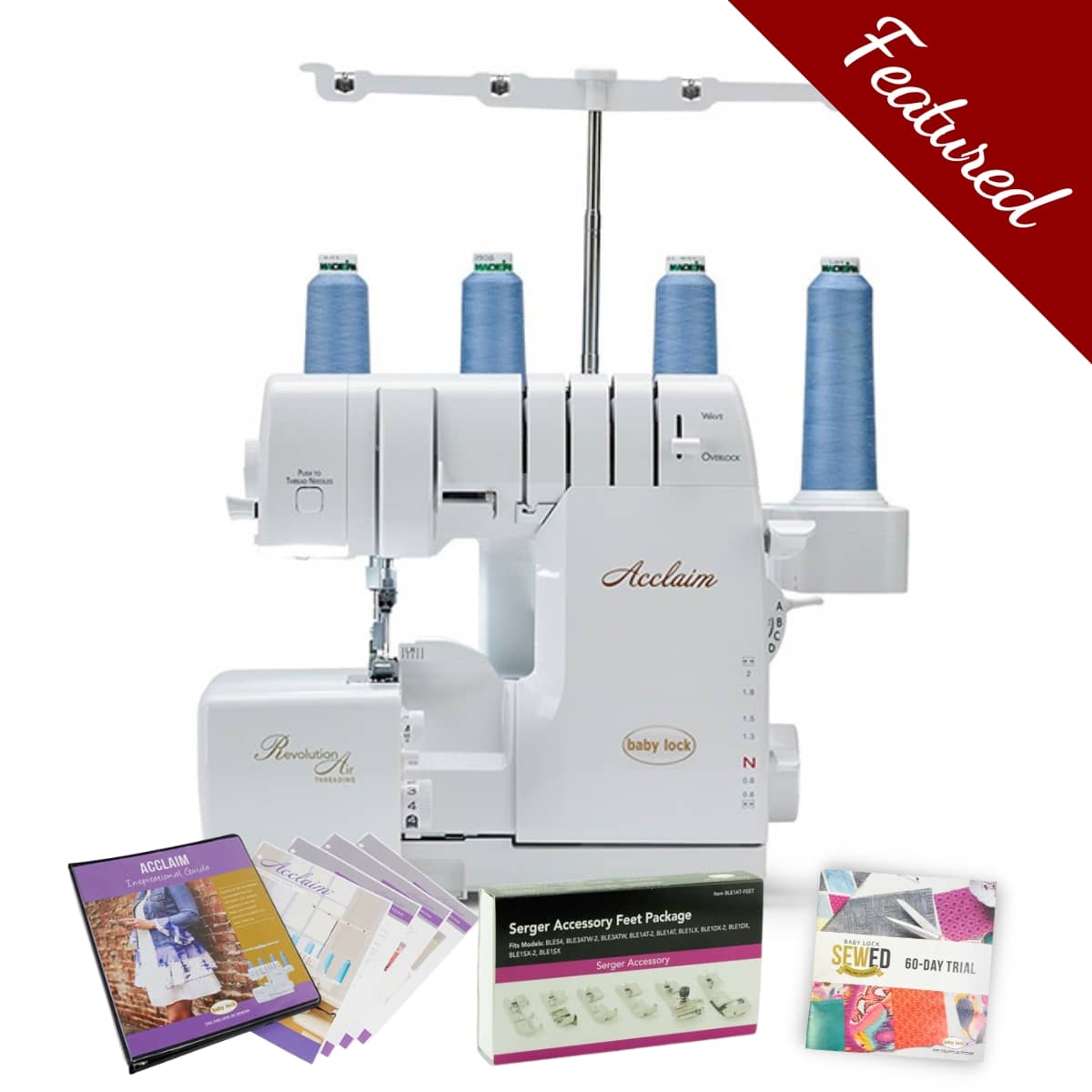 Baby Lock Acclaim + Bonus Package – Village Sewing